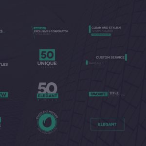 50 Favorite Title Collection | FVS Templates