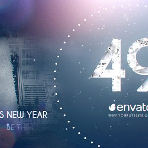 New Year Diamond Countdown | FVS Templates