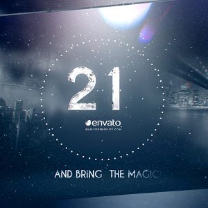 New Year Diamond Countdown | FVS Templates